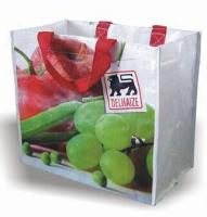China woven check jumbo laundry shopping bag,Curved Corners Tote Lululemon Shopping Eco Tote Bag PP Non Woven Custom Bags, PAK for sale