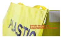China Supermarket Foldable Shopping Bag PP Woven Fabric Reusable Bag,Promotional Customized Printing PP Woven Shopping Bag for sale