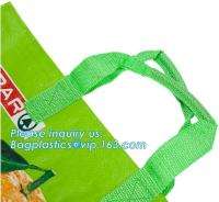 China Wholesale Custom Printed Eco Friendly Recycle Reusable PP Laminated Non Woven Tote Shopping Bags,Reusable Recyclable Lam for sale