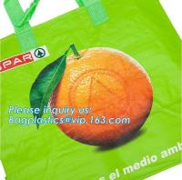 China Wholesale Custom Printed Eco Friendly Recycle Reusable PP Laminated Non Woven Tote Shopping Bags,Reusable Recyclable Lam for sale