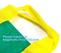 China Custom Logo Printed Eco Friendly Tote Shopping Carry Fabric PP Laminated Recyclable Non Woven Bag,supermarket grocery re for sale