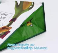 China pp woven shopping reusable tote bags with custom printed logo,Excellent quality hot selling tote pp woven shopping bags for sale