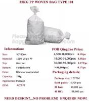 China Wholesale 20kg 25kg Polypropylene Woven Sand Bags, plastic containers for cement, flour packaging PP Woven Bag 50kg for sale