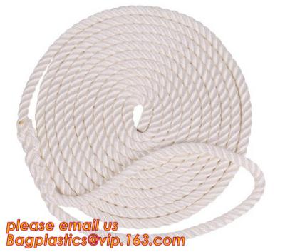 China cheap and quality 3 inch polypropylene marine rope, polypropylene rope, PET+PP rope for sale