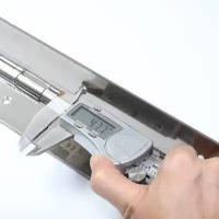 China High Quality Furniture Cabinet Hardware Accessory Customized Length Stainless Steel Piano Hinge for sale