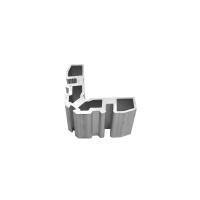 China Aluminium Hardware Window Sash Aluminium Joint Corner OEM 45 Degree connect for window for sale