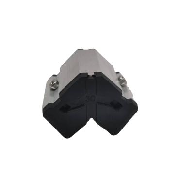 China H35mm Aluminium Corner Joint With Plastic Deflector For Swing Door Or Window for sale