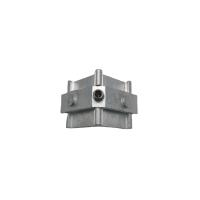 China V Shaped 6063T5 Aluminium Corner Joint Height 9.5mm For Window Frame Connecting for sale