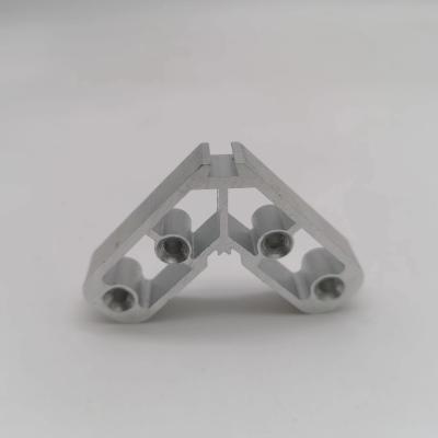 China Mirror Frame Accessories OEM Corner Joint Made Of 6063-T5 Primary Aluminum For Design for sale
