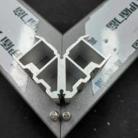 China Height 11.5 Customized Collision Aluminium Corner Joint For Connecting Door and window for sale