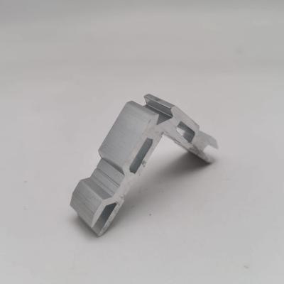 China Height 10.5mm Aluminium Corner Joint For White Door Or Window Frame Connecting for sale
