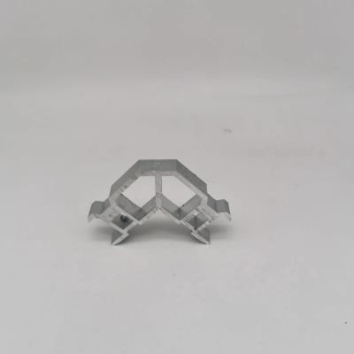 China Height 14mm Width 20mm Aluminum Corner Connector For Folding Window And Door for sale