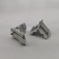 China Custom Aluminium Corner Joint OEM V Shaped For Office Partition for sale