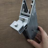 China Aluminum Profile Corner Connection For Window 39*60*2 Original Color Aluminum Window Corner Joint for sale