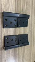 China 0-180 Degree Opening Aluminium Door Hinges Silver Or Customization Options for sale