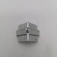 China Quick Fit 45° Aluminium Corner Connector Heavy-Duty Sliding Window & Door Square Hole Fitting for sale