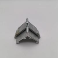 China AlumaLock 45° Sliding System Heavy Duty Corner Fitting with Square Hole for sale