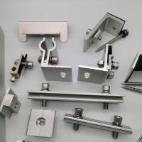 China Easy-Install Aluminum Solar Panel Clamps For Apartment PV Mounting for sale