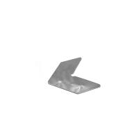 China 201 Stainless Steel Screen / Window Corner Bracket For 60 Series for sale