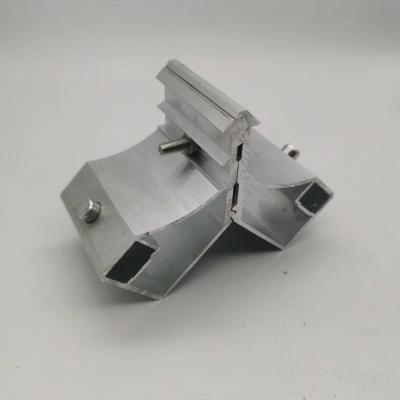 China 5060 Series Aluminum Profile 90-Degree Corner Joint for Office Window & Door Frames for sale