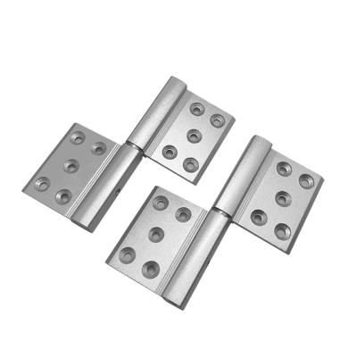 China Modern Design 6063-T5 Primary Aluminum Hinge with 180 Degree Opening for All Swing Doors for sale