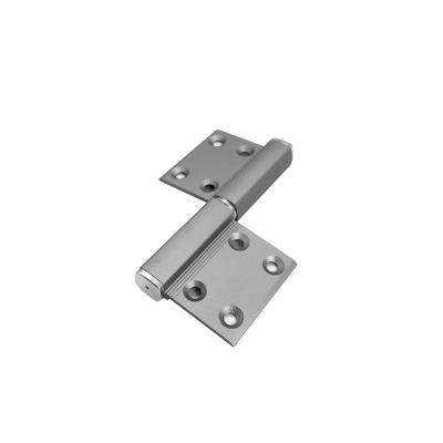 China Wholesale Modern Design Four Hole Quadrilateral Heavy Duty Aluminum Hinge with 6063-T5 Primary Aluminum and 180 Degree Opening for sale