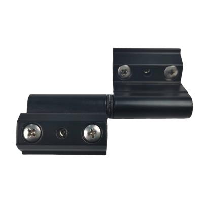 China Modern Design 6063-T5 Primary Aluminum Hinge with 180 Degree Opening for Swing Doors for sale