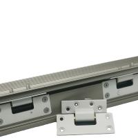 China Modern Design 180 Degree Opening Heavy Duty Aluminum Hinge with 6063T5 Primary Aluminum for Doors and Windows for sale