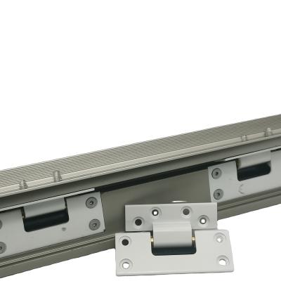 China Modern Design 180 Degree Opening Heavy Duty Aluminum Hinge with 6063T5 Primary Aluminum for Doors and Windows for sale
