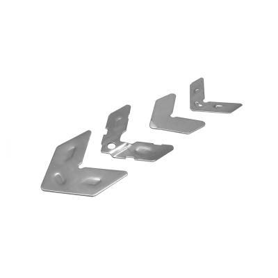 China SUS304 Material L-Shape Aluminum Corner Joint with Customizable Height and 3-Year Warranty for Windows for sale