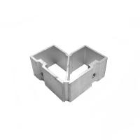 China 6063-T5 Primary Aluminum Corner Joint with Customizable Height and One Piece Molding for Window and Door Frames for sale