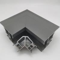 China Modern Design 6063-T5 Primary Aluminum Corner Joint Customizable Height for Window and Door Profiles for sale