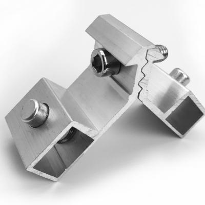 China 6063-T5 Primary Aluminum Corner Joint with Sandblasted Surface and Customizable Height for Windows and Doors for sale