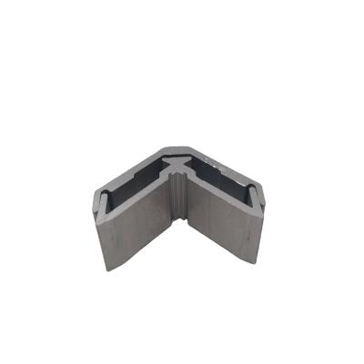 China 6063-T5 Primary Aluminum Corner Joint for Window Door Frames with 45 Degree Straight Slice Connector and Modern Durable Design for sale