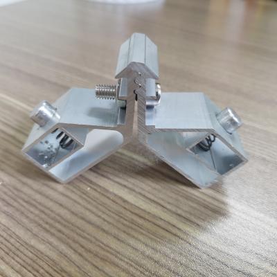 China 6063-T5 Aluminum Corner Joint with Sandblasted Surface and 1-Year Warranty for Window Connections for sale