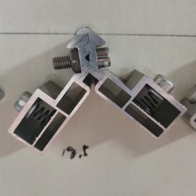 China 6063-T5 Primary Aluminum Height Adjustable Easy-Install Aluminum Corner Joint for Modern Window and Door Frames for sale