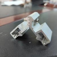 China 6063-T5 Primary Aluminum Profile Corner Connector with Sandblasted Surface for 45 Degree Angle Window Hardware for sale