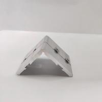 China Modern Design 6063-T5 Primary Aluminum L-Shape Corner Joint Connector for Durable Solid Window and Door Hardware for sale