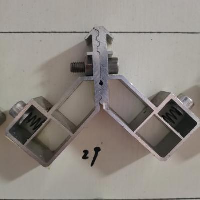 China Modern Design Durable Solid 6063-T5 Aluminum Alloy Corner Joint for Casement Window and Sliding Glass Door Frame for sale