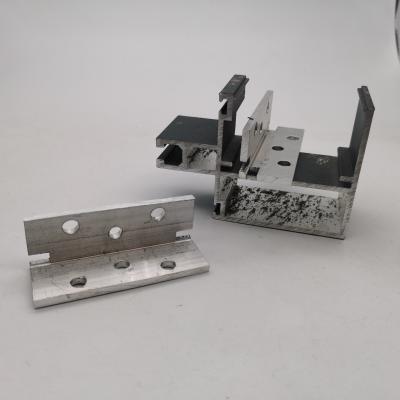 China Wholesale 6063-T5 Aluminum Corner Joint 5mm Thick Modern Design L Shape Corner Bracket for Windows and Doors for sale