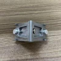 China 6063-T5 Primary Aluminum 45 Degree Angle Corner Joint with Screw Installation for Window and Door Frames for sale