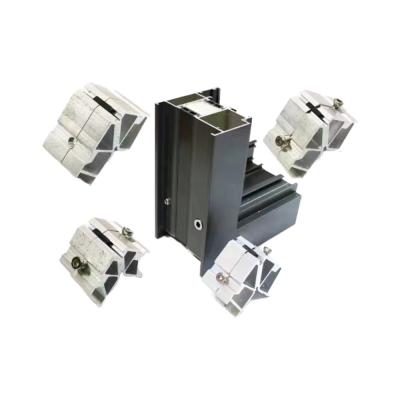 China 45 Degree Angle 6063-T5 Aluminum Corner Joint for Easy Installation in Modern Windows and Doors for sale