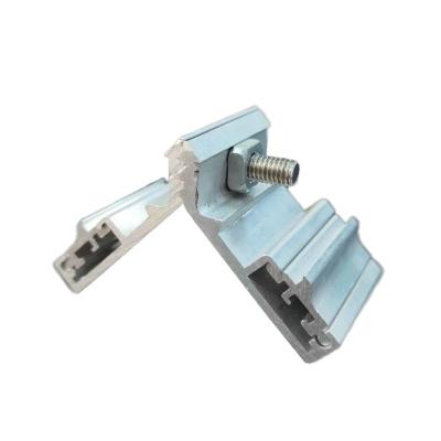China 6063-T5 Primary Aluminum Corner Joint with Customizable Height for Easy Installation in Windows and Doors for sale