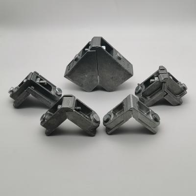 China 6063-T5 Primary Aluminum Modern Design Screw Installation Aluminum Corner Joint for Windows for sale