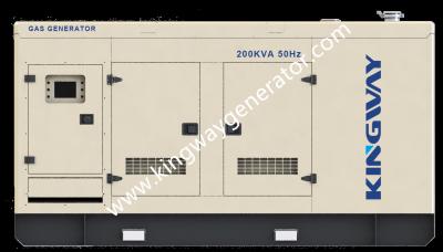 China Kingway  LPG  Silent 120KW 150KVA   Propane Generator Set for sale