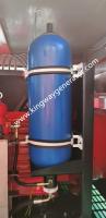 China ATEX Zone 2 375CFM Sullair Explosion Proof Diesel Air Compressor Kingway DNV Frame for sale