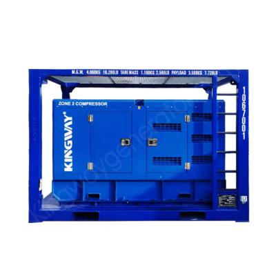 China Air compressor ATEX Zone 2 Offshore Platform Field  Diesel DNV explosion proof Diesel driven Directly Chinese manufacturer for sale