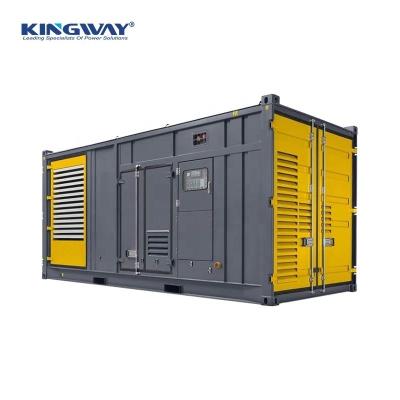 China Customized Containerized Type Generator Set Silent Diesel Electric Generator Container for sale