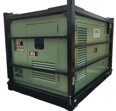 China For oil & gas field DNV2.7-1 offshore Atex Zone 2 Explosion-Proof Directly Manufacturer Rig Safe Diesel Generator Made in China for sale