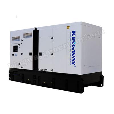 China Kingway 50KVA 80KVA 100KVA CNG NG Certificate Silent Single phase Three phase Compress Natural Gas Generator Set for sale